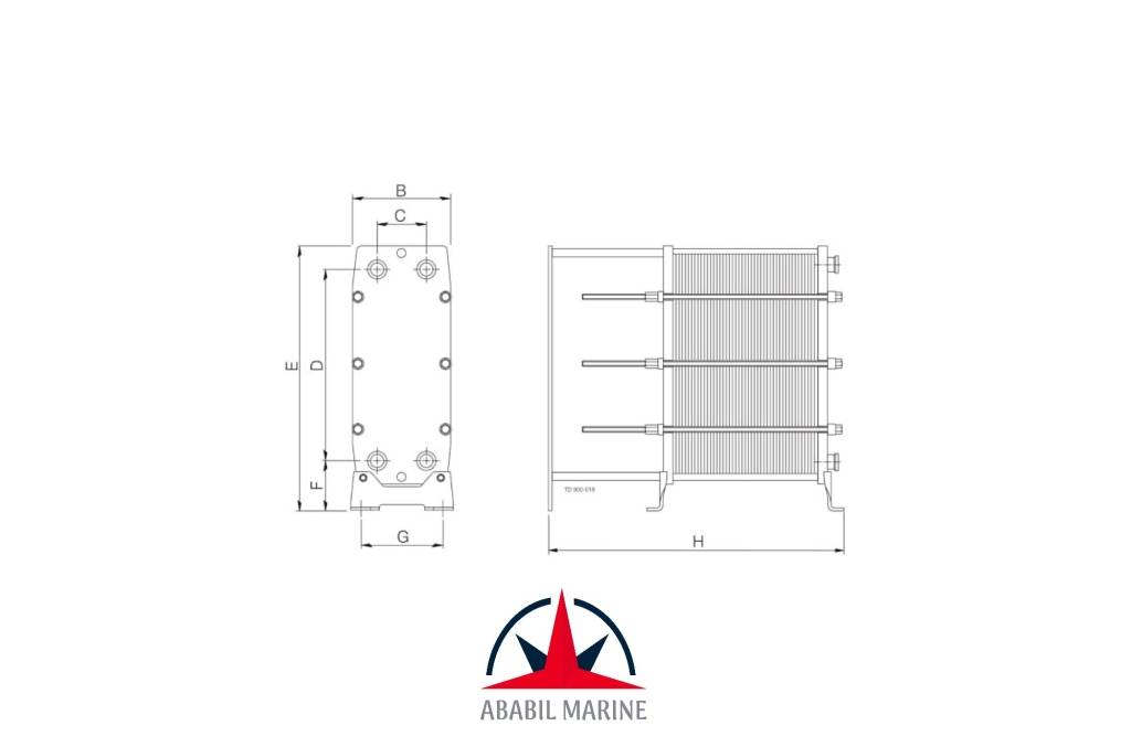 ALFA LAVAL - A10BFH - FRAME